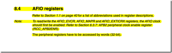 Stm32 Afio 端口复用功能 Csdn博客 