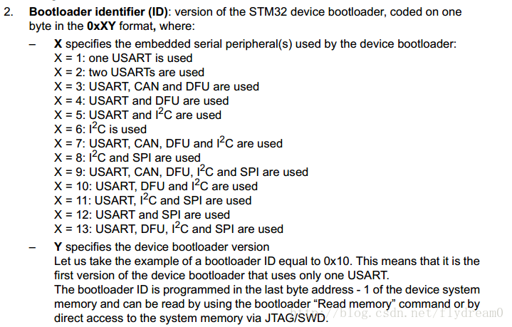 无法使用内置Bootloader的DFU方式进行固件升级