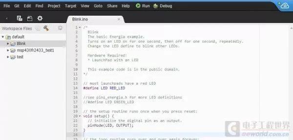 干货 | 用 CCS Cloud 玩 MSP430FR2433LP-电子头条-EEWORLD电子工程世界