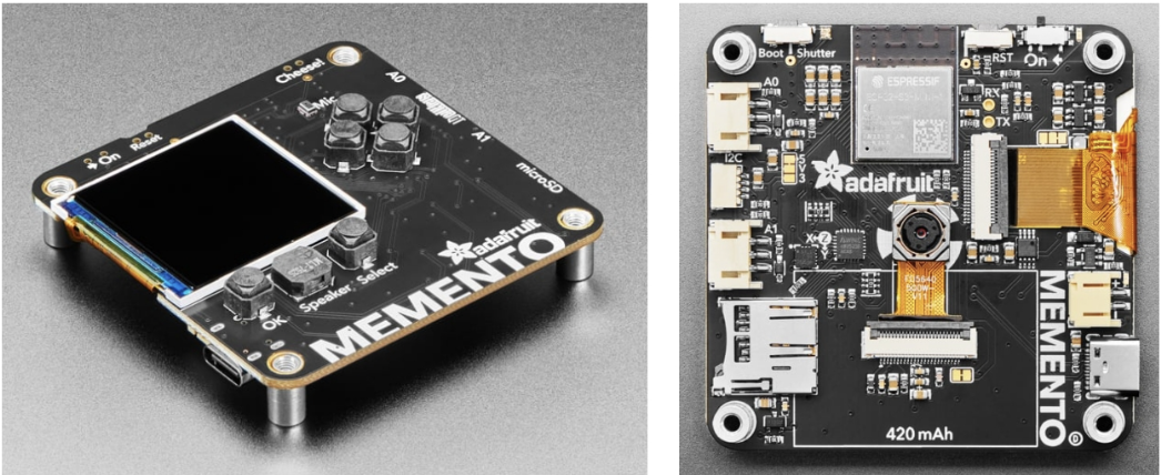 免费申请 | Adafruit MEMENTO Python可编程DIY相机裸板-电子头条-EEWORLD电子工程世界