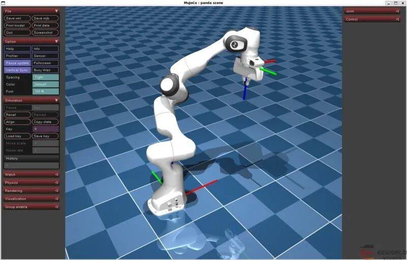 MuJoCo仿真驱动机械臂智能控制：路径规划与PBVS视觉伺服实战-电子头条-EEWORLD电子工程世界